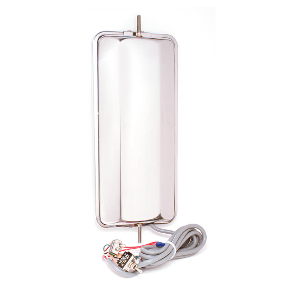 7" x 16" Remote-Control Heated West Coast Mirrors | Grote Industries