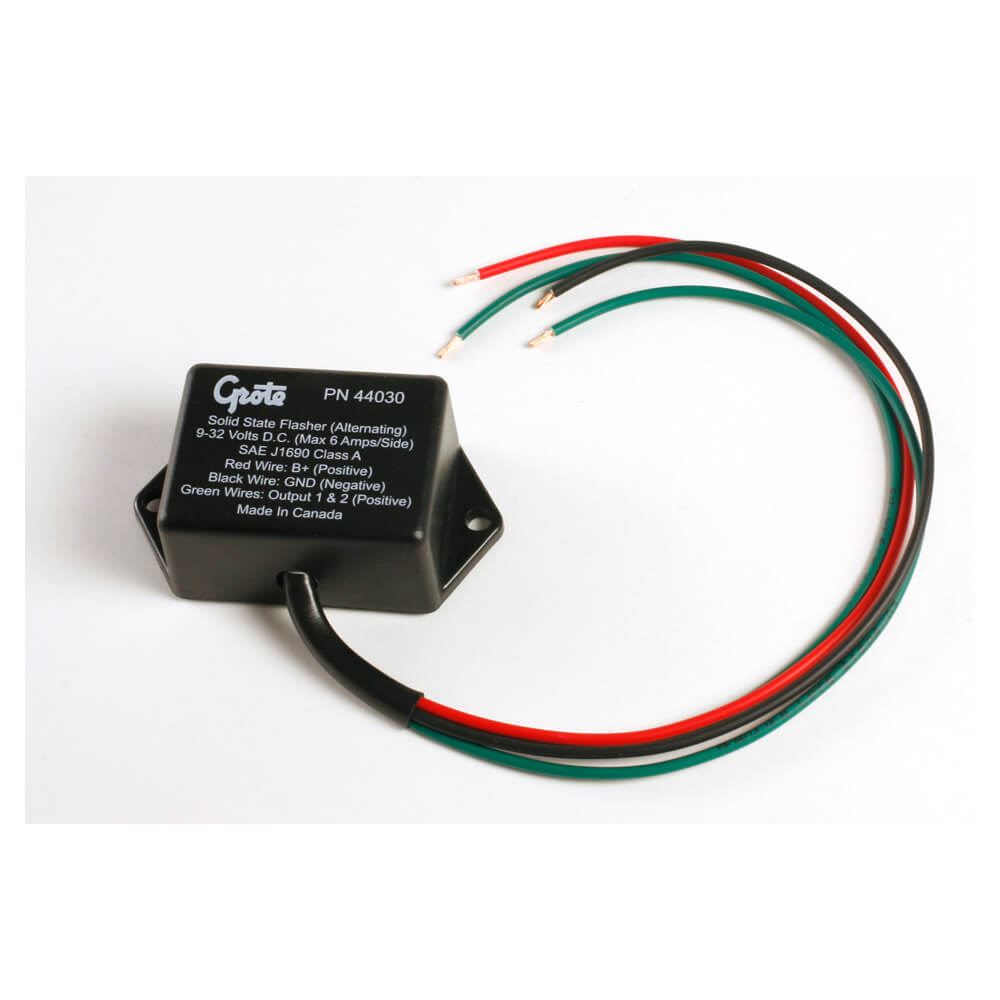 44030 - Solid-State Electronic Flasher, Alternating Flasher