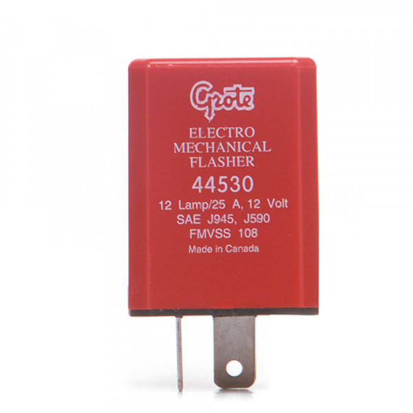 44850 - 2 Pin Flashers, 12 Light Electromechanical, 24V