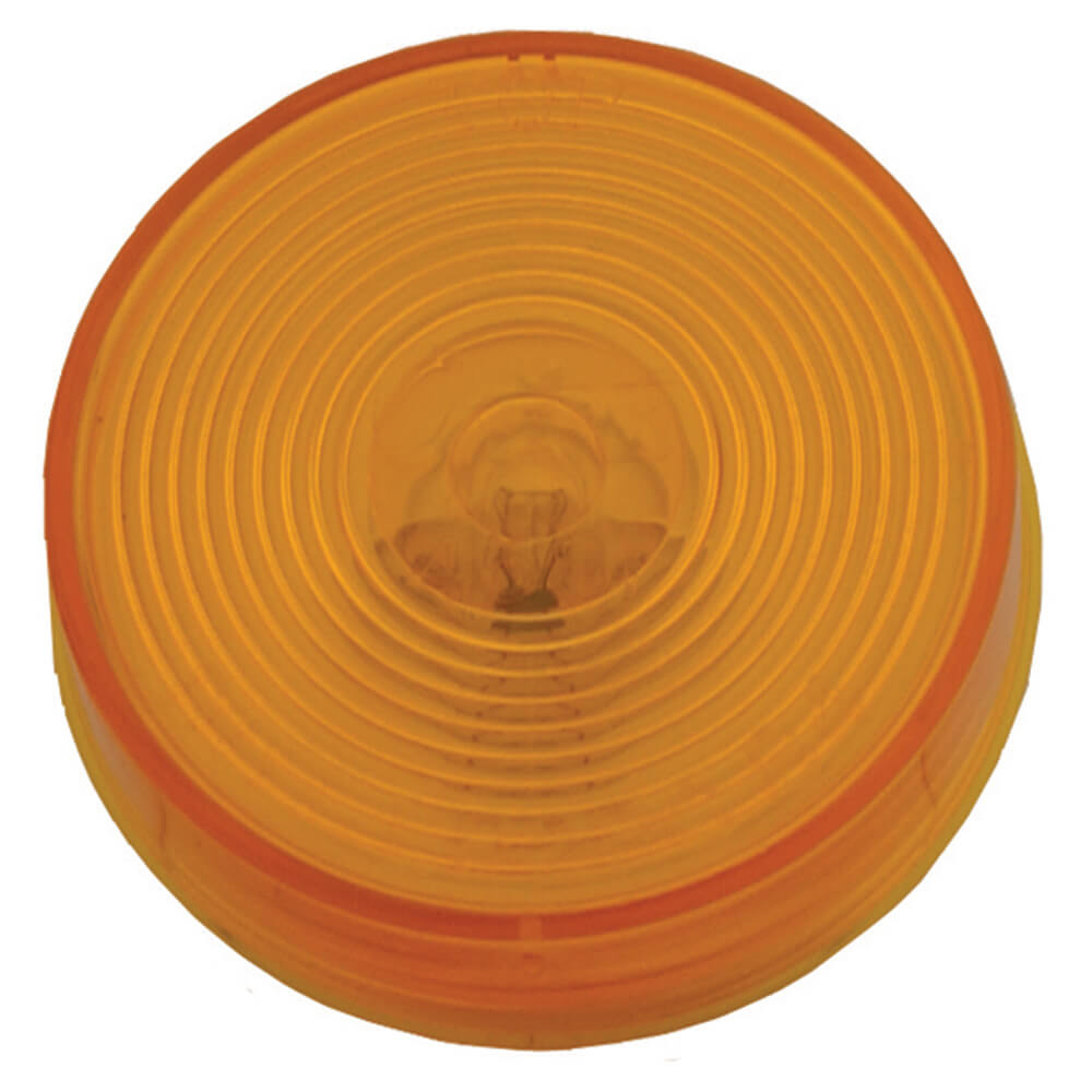 45833 - 2 1/2" Round Clearance Marker Lights, Built-In Reflector, 12V