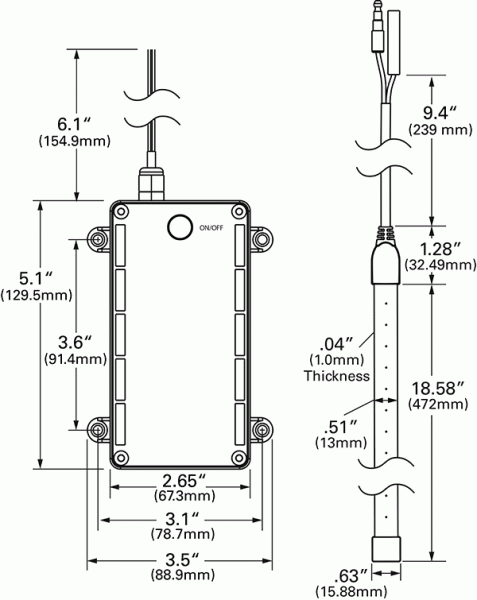 61K71 - XTL LED Technology, Standard Truck Bed Lighting Kit