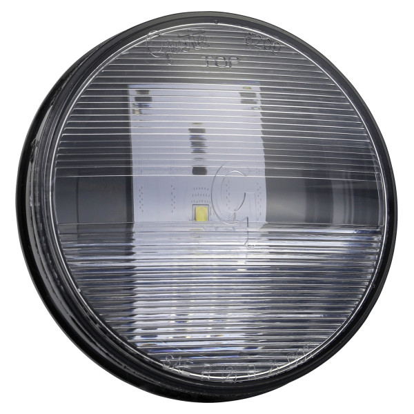62101 - 4" Dual-System LED Backup Light, Hard Shell, Clear