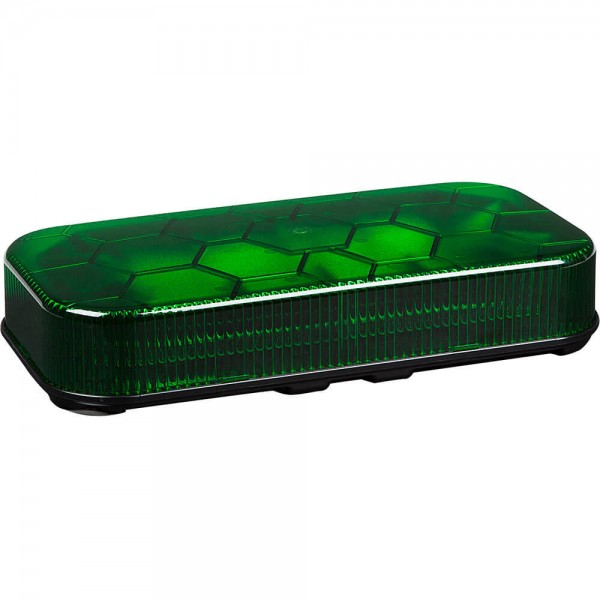 78024 - Class I LED Mini Light Bars, Permanent Mount, Green