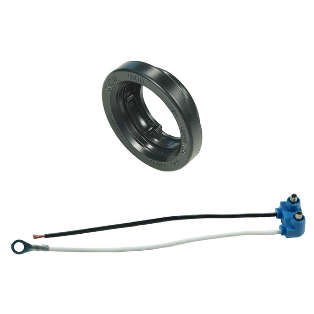 92150 - 2 5/16" Hole Grommets, Closed Back Grommet, PVC, Black