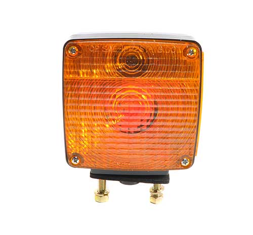 55470 - Two-Stud Plug-In Light w/ Side Marker, Red/Amber