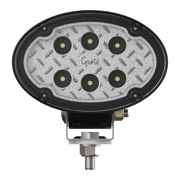 Trilliant® Oval LED Work Light, 1200 Lumen, Wide Flood