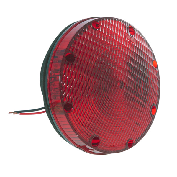 50132 - 7" School Bus Light, Double Contact, Red