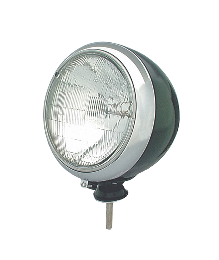 64071 - Par 56 7" Headlight, Powder Coated, Black - Grote Industries